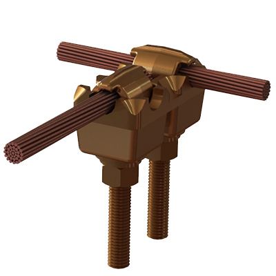 Travis Pattern and Foundry TT-102A-2 BR Eye Bolt Term (2) 1/0-500 ...